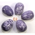 Purple Lilac Lepidolite Egg Polished Natural Flower Sugilite Gemstone ...