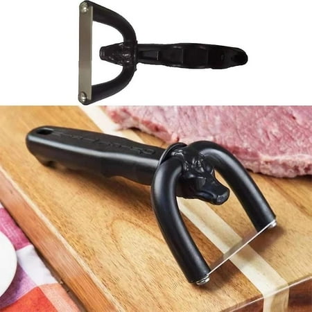 Handheld Beef Slicer Cutter Pork Meat Fat Trimmer Frozen Meat Scraper ...