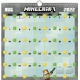 2022-2023 Minecraft Academic Spiral Wall Calendar (July 2022 - June ...