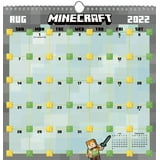 2022-2023 Minecraft Academic Spiral Wall Calendar (July 2022 - June ...