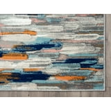 Abani Porto Collection Area Rug Mid Century Modern Bedroom Living Room ...