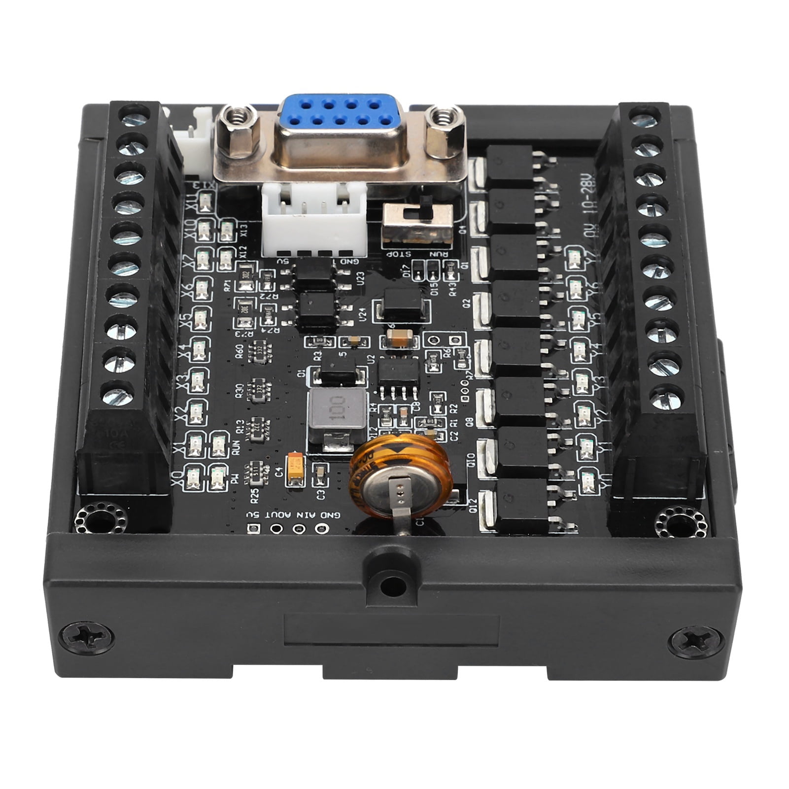 Ccdes Time Delay Relay Module, FX1N‑20MT DC24V Programmable Logic ...