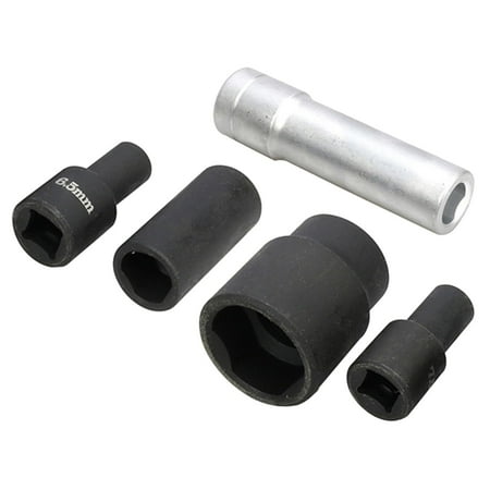5 Pieces Professional Sockets Set, Rustproof Good Toughness High Torque ...
