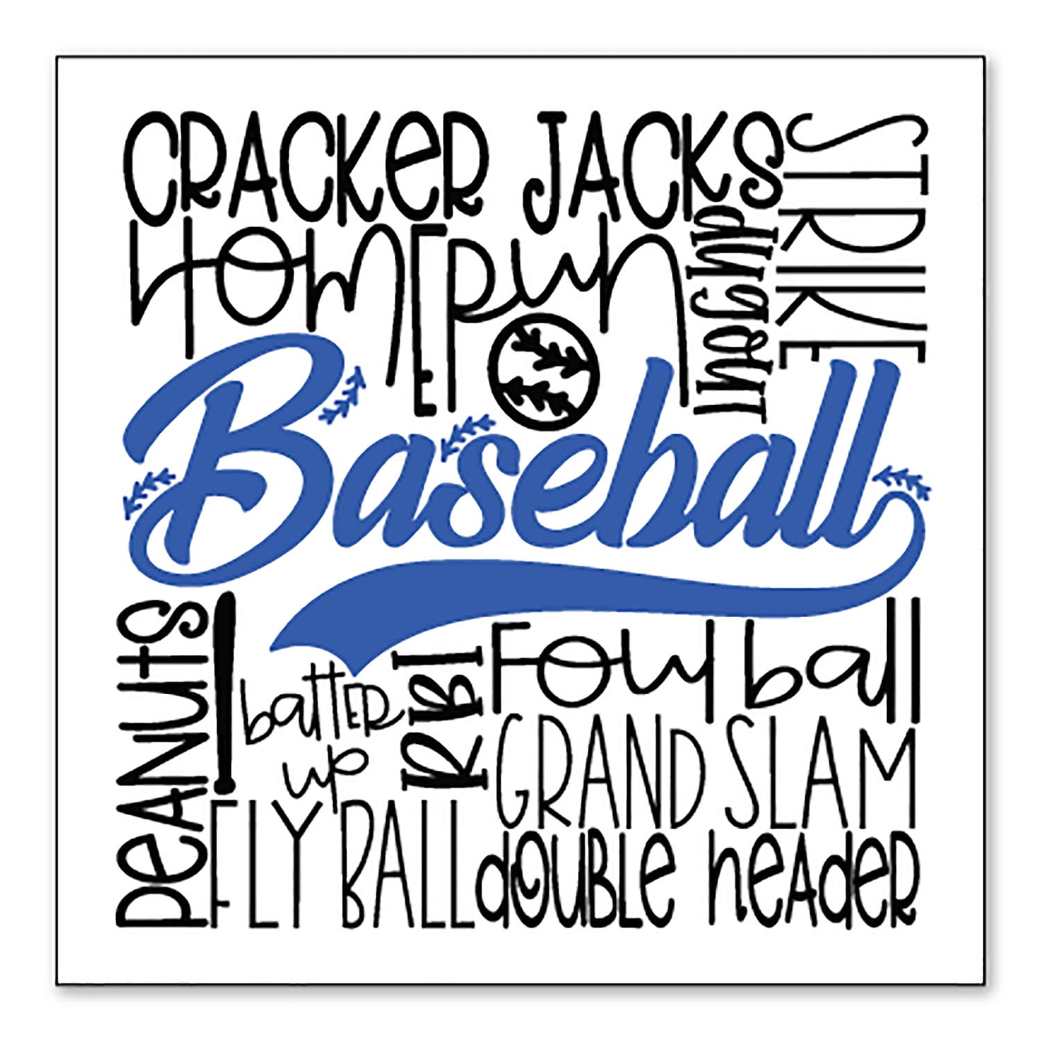 DistinctInk Custom Bumper Sticker - 4" x 4" Decorative Decal - White ...