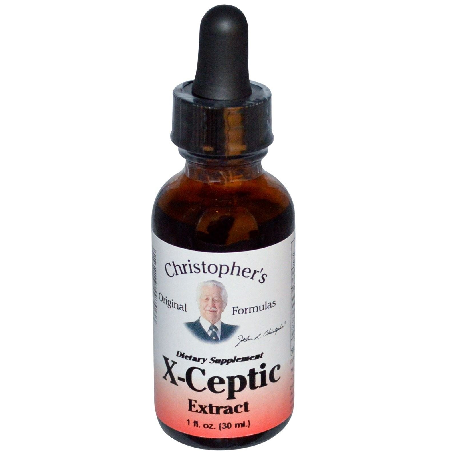 Suplemento de extracto X-Ceptic del Dr. Christopher's, líquido de 30 ml ...