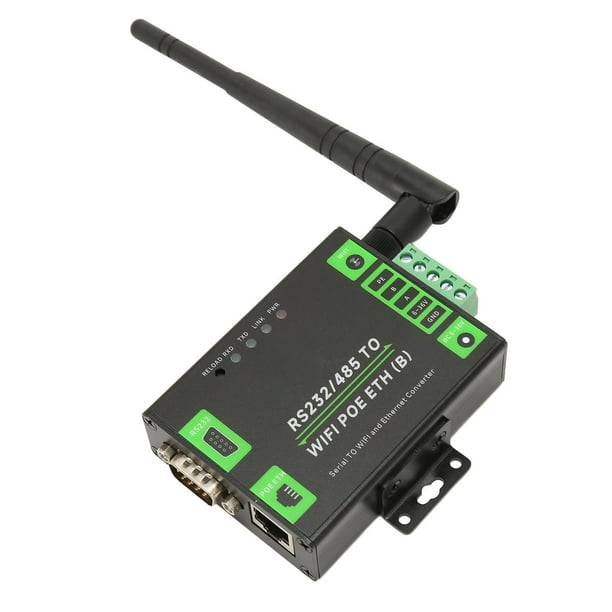 RS232 Serial To Ethernet Adapter, Professional Wall Mounted Multiple ...