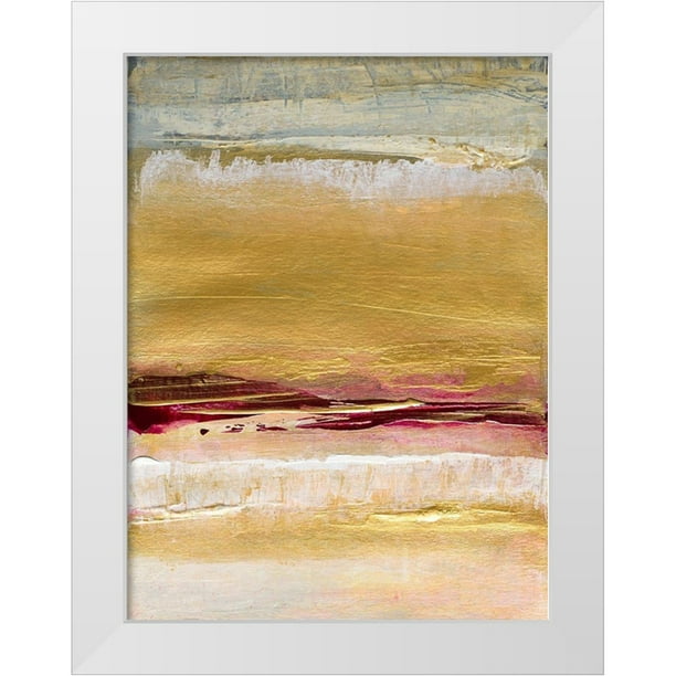 Loreth, Lanie 25x32 White Modern Wood Framed Museum Art Print Titled ...