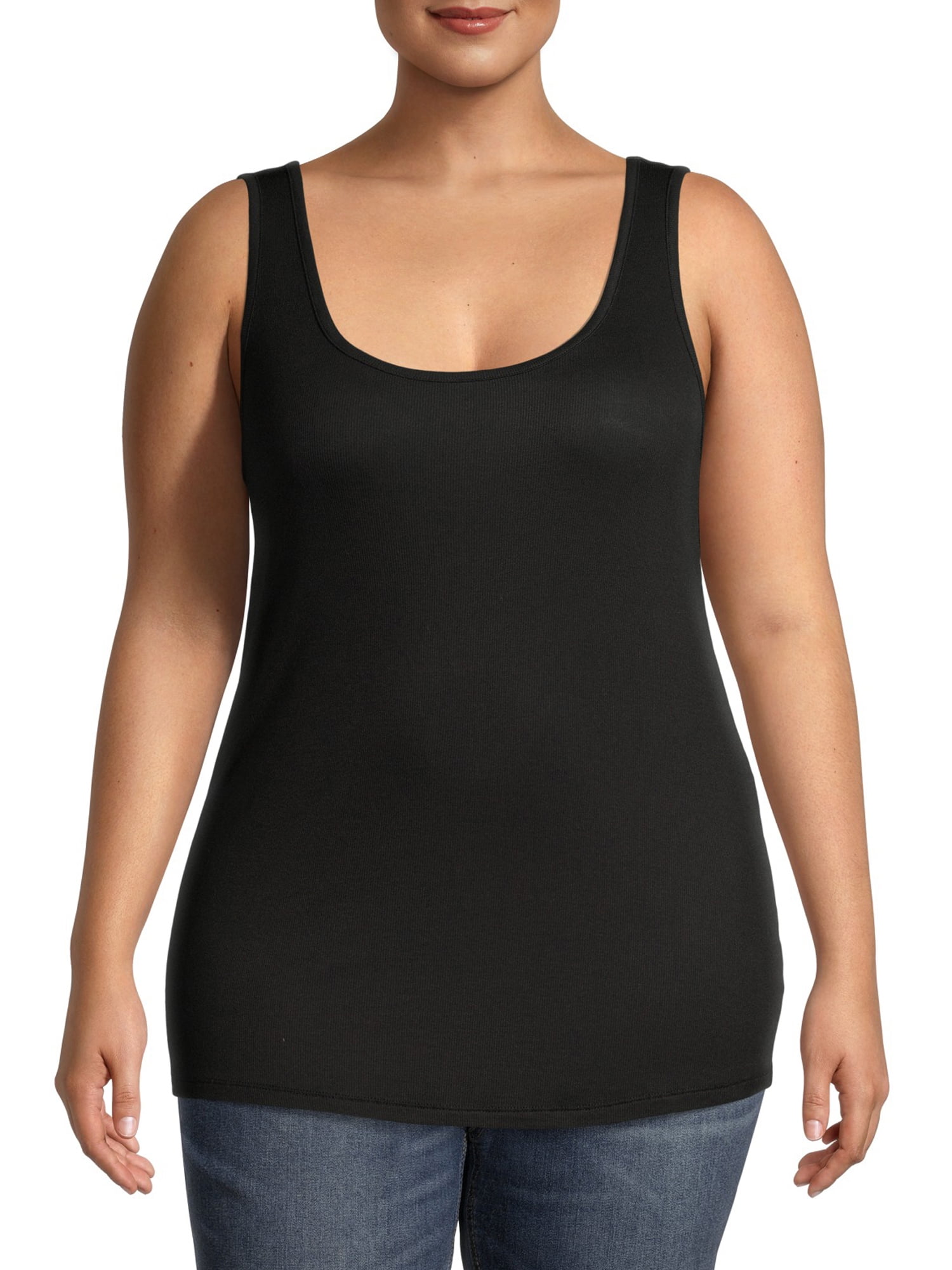 Terra & Sky Women's Plus Size Layering Tank - Walmart.com