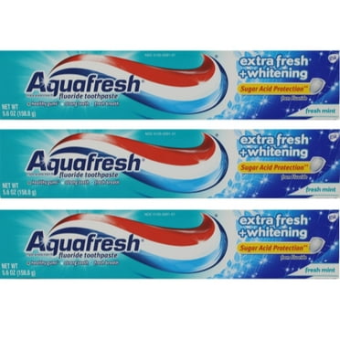 2 Pack - AquaFresh Cool Mint Toothpaste Cavity Protection 5.6 Oz Each ...