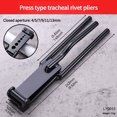 Multiple Size Brake Line Crimping Tool With Ergonomic Handle For Secure ...