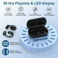 FiveBox Wireless Earbuds, Bluetooth 5.3, IPX5, Noise Cancelling, 36H ...