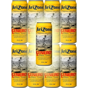 AriZona RX Energy Herbal Tonic, 23 fl oz Cans, 12 Pack - Walmart.com