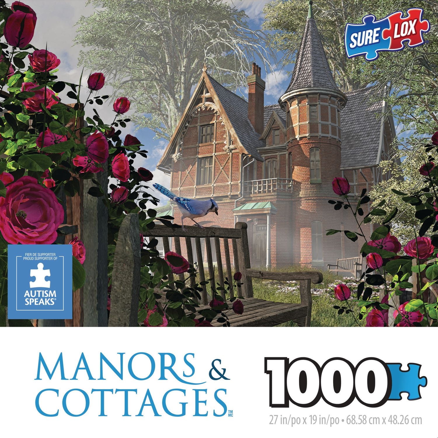 Sure-Lox 1000 PC Manors & Cottages ™ Victorian Mansion Puzzle - Walmart.ca