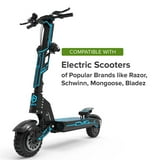 AlveyTech 200x50 "No-Flat" Flat Free Solid Rubber Scooter Tire with ...