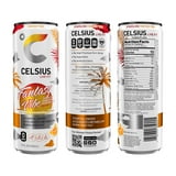 CELSIUS Sparkling Fantasy Vibe, Low Calorie Carbonated Energy Drink, 12 ...