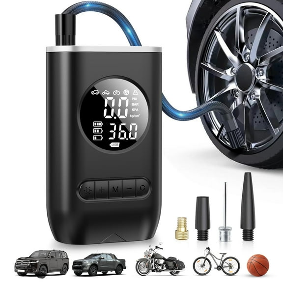 Slime All-Purpose Portable Electric 12V Dual Tire Inflation Pump/Raft ...