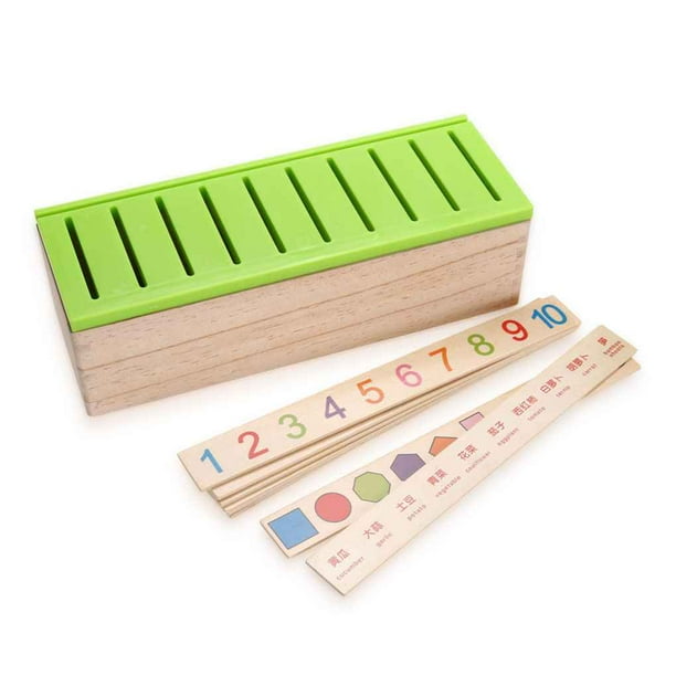Maoww Wooden Classification Box Pattern Matching Classify Baby Toys ...