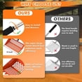 2-in-1 Chicken Poop Scooper & Chicken Coop Rake, Adjustable Stainless ...