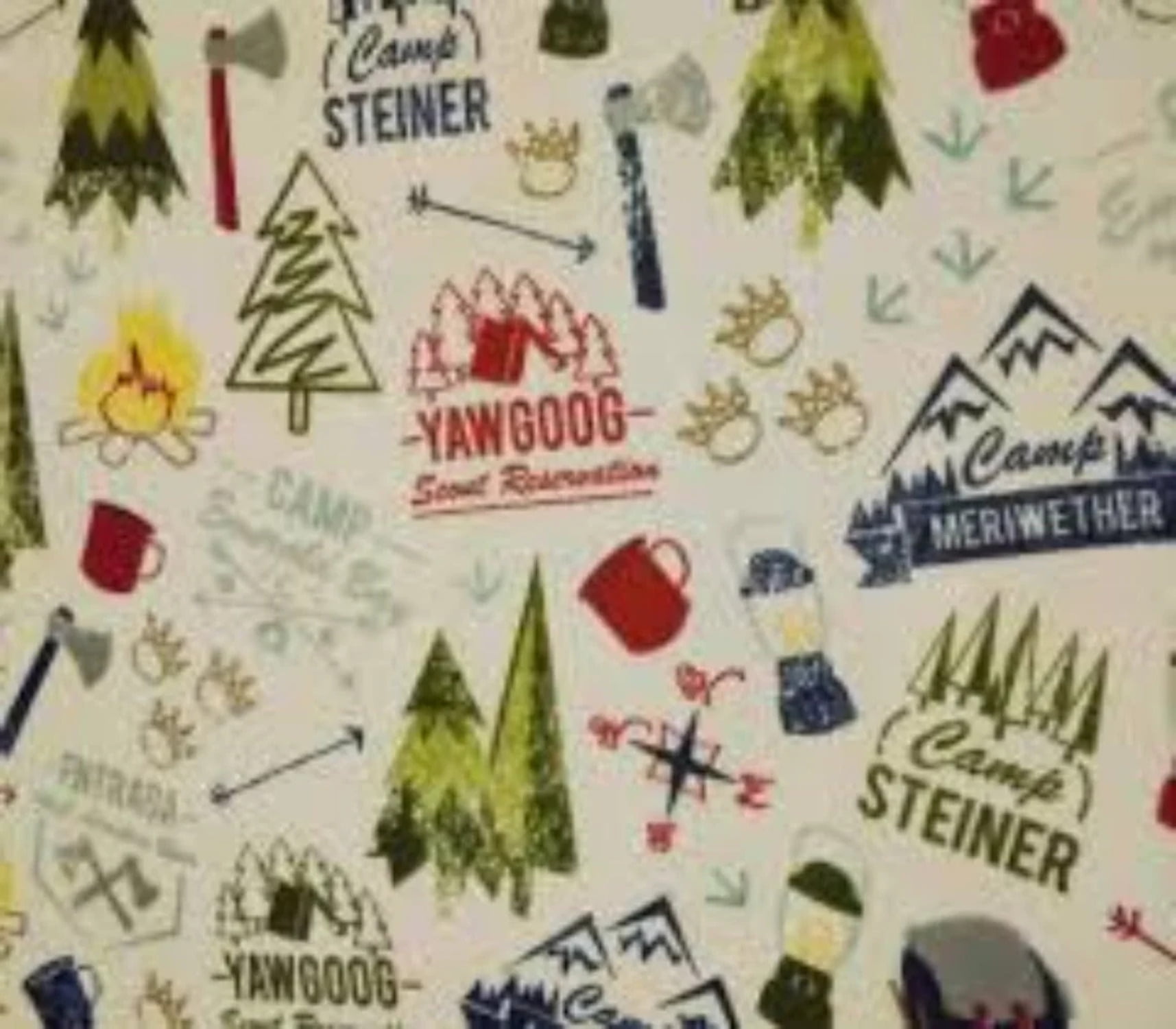 Boy Scouts Flannel Fabric - Walmart.com