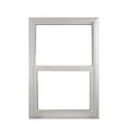 "24"" x 36"" Double Pane Black Vinyl Vertical Window with Low E Glass ...
