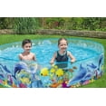 Play Day 8' x 8' Multicolor Round Kiddie Pool - Walmart.com