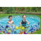 Play Day 8' x 8' Multicolor Round Kiddie Pool - Walmart.com