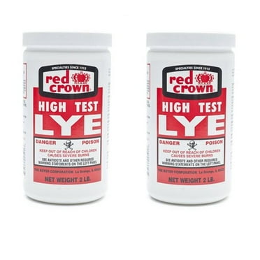 Pure Sodium Hydroxide Food Grade - Caustic Soda, Lye (10 pound) - Safe ...