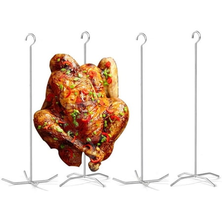 Super Skewers, Poultry Hanger, Turkey Holder, Pit Barrel Bronco Cooker Accessories, Vertical ...
