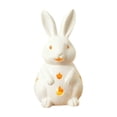 Easter Bunny Tealight Candleholder, Small Resin Rabbit Figurine Candle ...