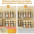 Pull Out Spice Rack Organizer for Inside Cabinet - Walmart.com