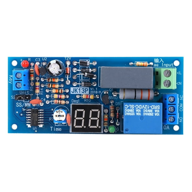Timer Relay Module,220V AC Delay Timer Delay Relay Timer Module Unmatched Quality - Walmart.ca