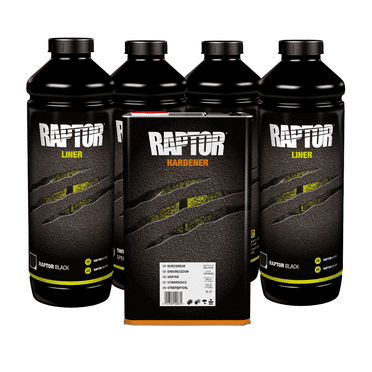 UPOL Raptor Bed-liner System Hardener - 1 Liter for U-Pol Raptor Kit ...