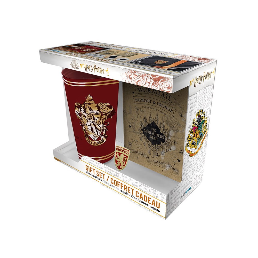 Click here for Harry Potter - Gryffindor Gift Set (Glass  Pin & N... prices