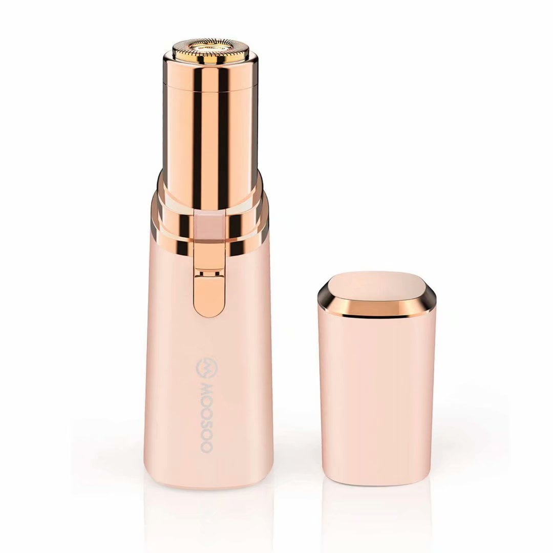 MOOSOO Facial Hair Removal Womens Smooth Shaver Compact Painless ...
