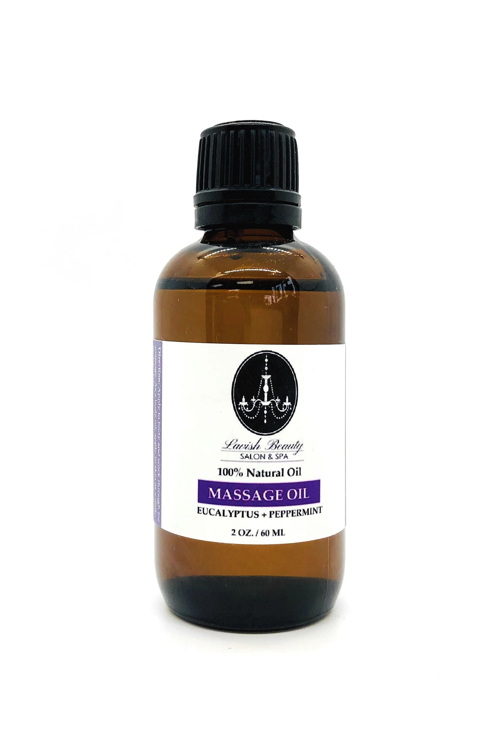 Massage And Body Oil Eucalyptus Peppermint 2 Oz