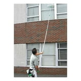 Opti-Loc Aluminum Extension Pole, 13ft, Two Sections, Green/Silver ...