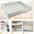 Pull Out Heavy Duty Cabinet Drawer Shelf Organizer for Kitchen ...