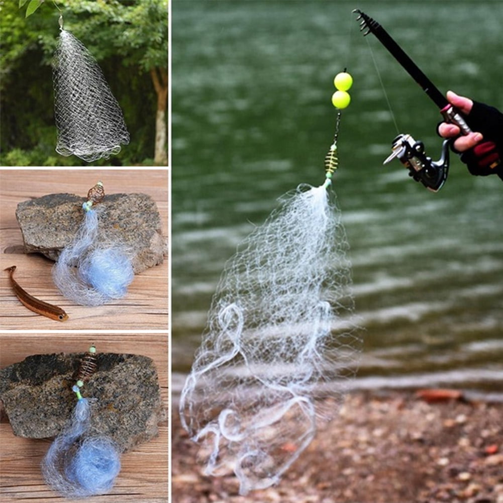 Walbest Portable Fish Net Trap Shoal Throw Trolling Mesh Fishing Tackle ...