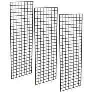 White Triangle Slat Grid Tower with Base & Casters - Walmart.com