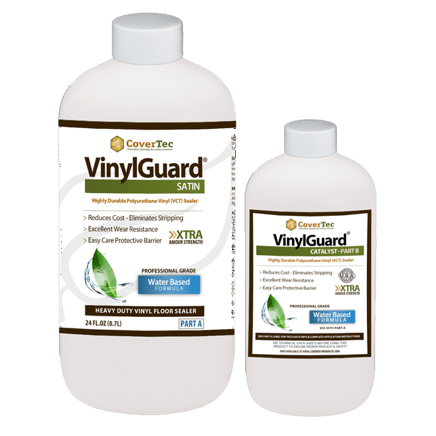 VinylGuard Satin WB Polyurethane Vinyl Floor Sealer For LVT Tile, VCT ...