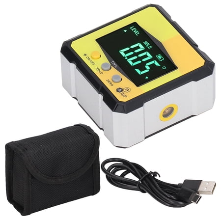 Digital Angle Gauge, Digital Inclinometer Automatic Inverted Plastic ...