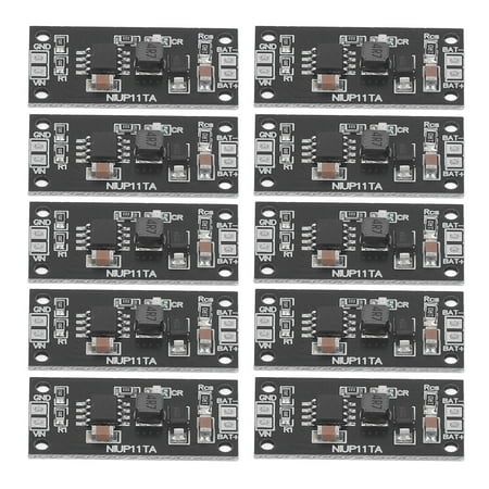 Battery Charge Board, NiMH Battery Charge Module Black 10Pcs Wide ...