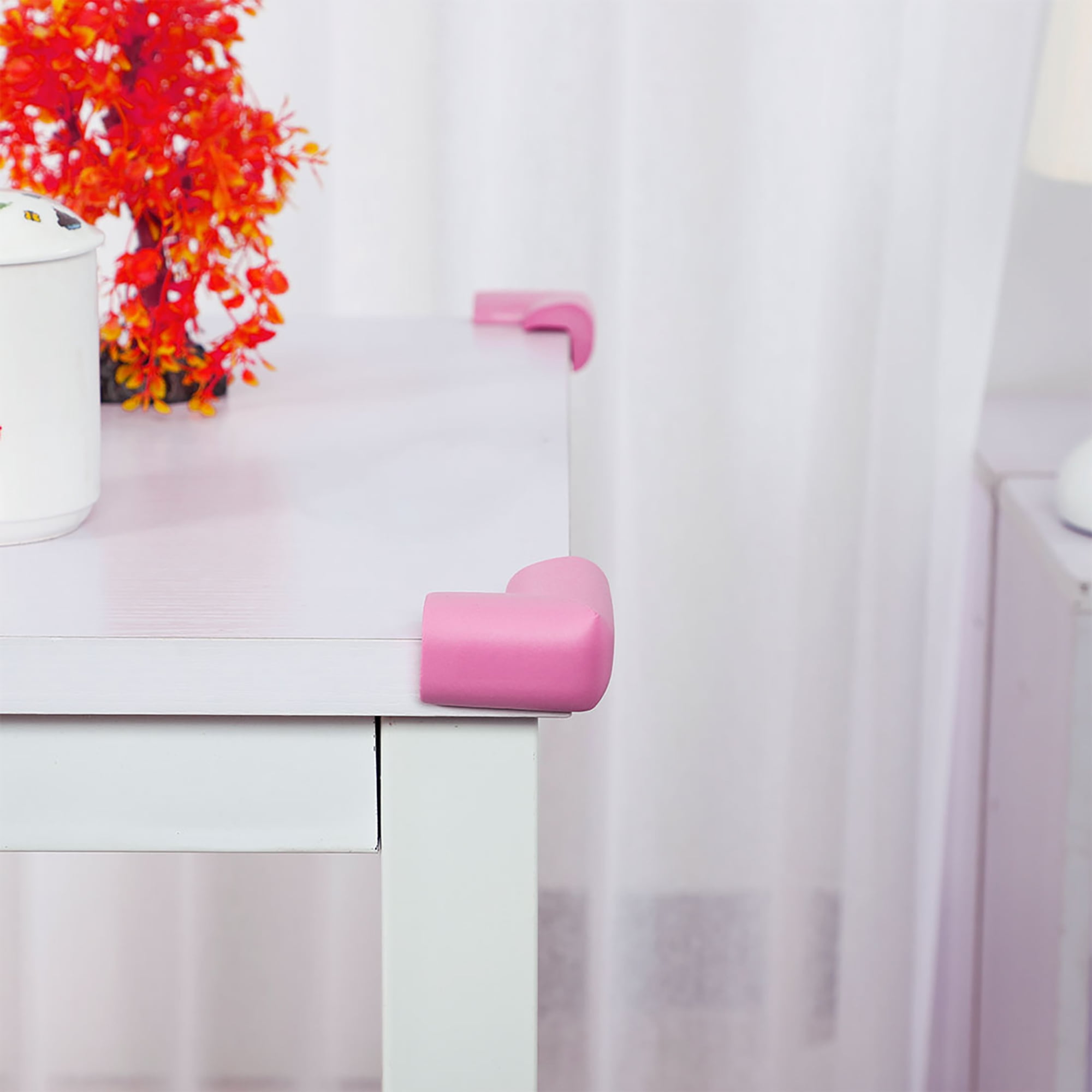 2pcs Desk Tables Edge Foam Corner Cushion Guards Strip Roll Soft Bumper ...