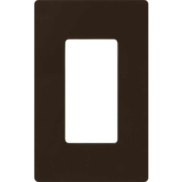 Lutron Claro CW-1 Single Socket Faceplate - Walmart.com