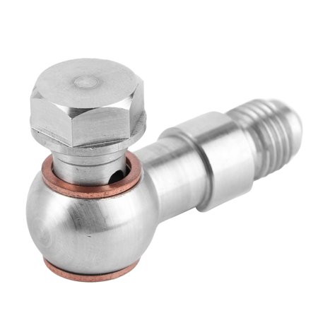 Ccdes Turbo Oil Feed Restrictor,M11x1.0 To 4AN Turbo Oil Feed 1.0mm ...