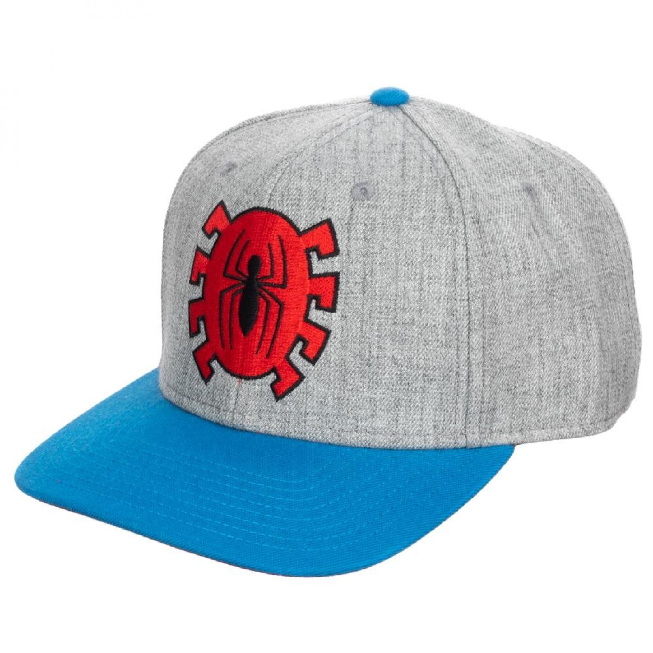Spider-Man Pre-Curved Snapback Hat - Walmart.com