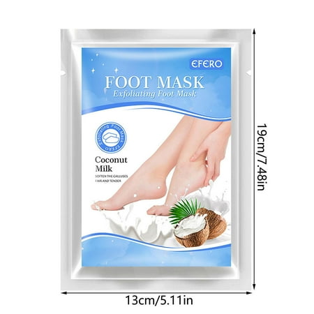 Peeling Foot Mask Exfoliating Foot Mask Socks Baby Feet Mask 1 Pair ...