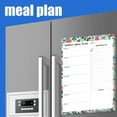 Rojia 60 Sheets Meal Planner for Fridge, Magnetic Meal Planner and ...