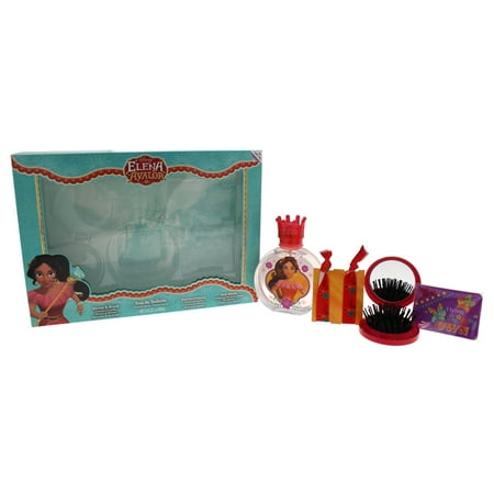 Elena Of Avalor by Disney for Kids - 4 Pc Gift Set 3.4oz EDT Spray ...