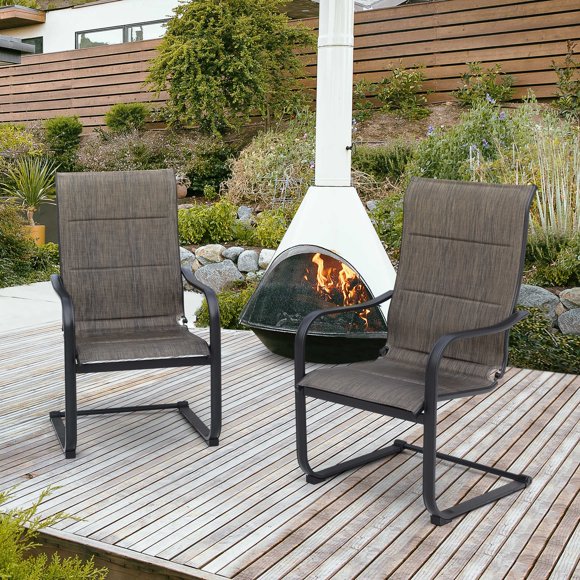C Spring Patio Chairs